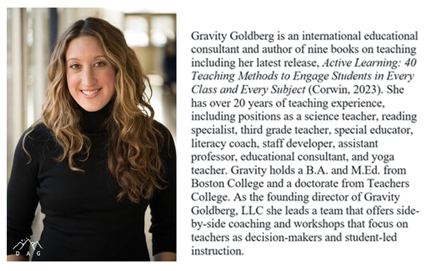 Something old/Something new: Gravity Goldberg talks about two of her ...