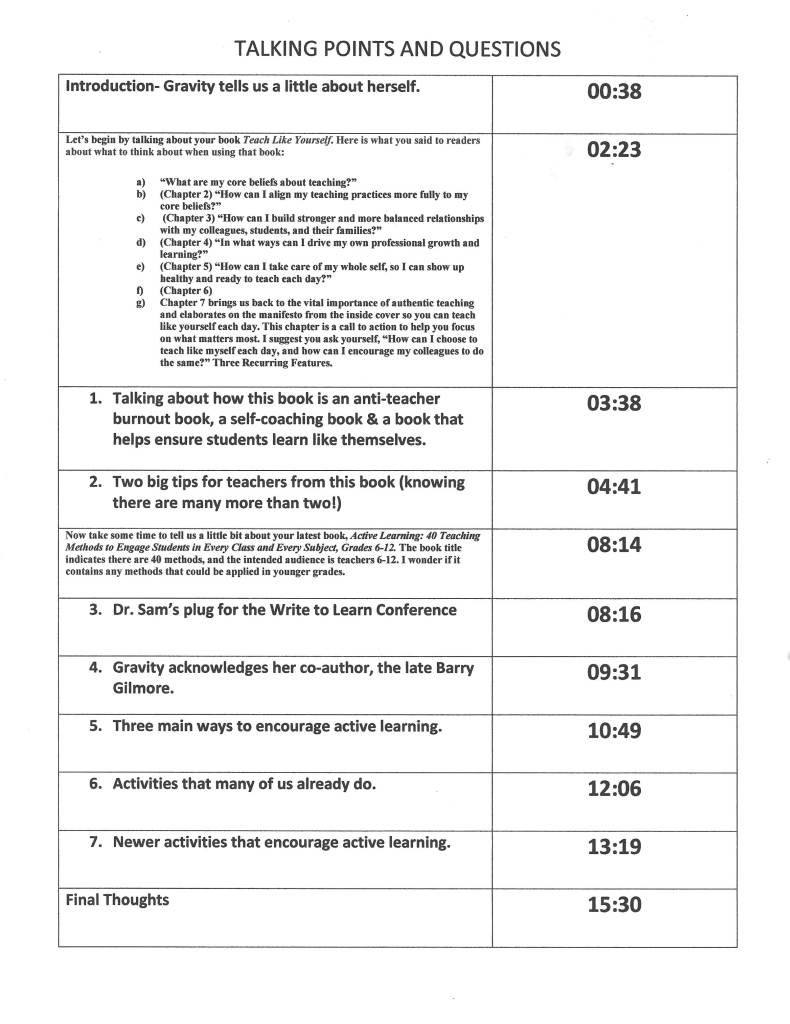 Something old/Something new: Gravity Goldberg talks about two of her ...