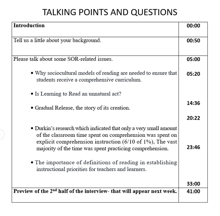 P. David Pearson talks about various literacy issues, including Reading ...
